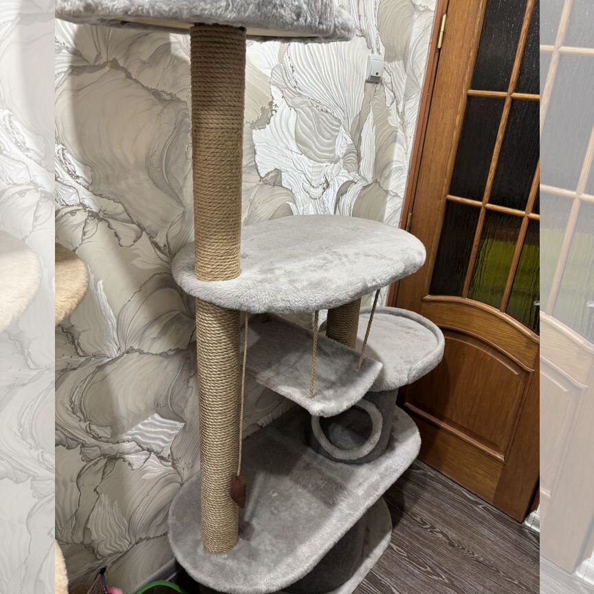 Когтеточка домик для кошки