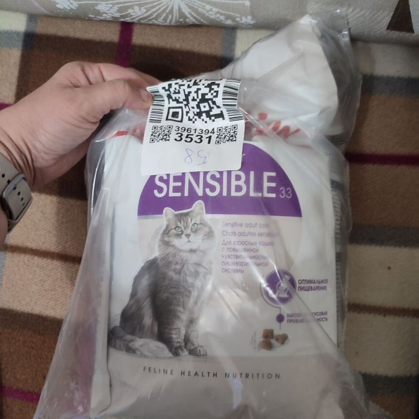 Кошачий корм