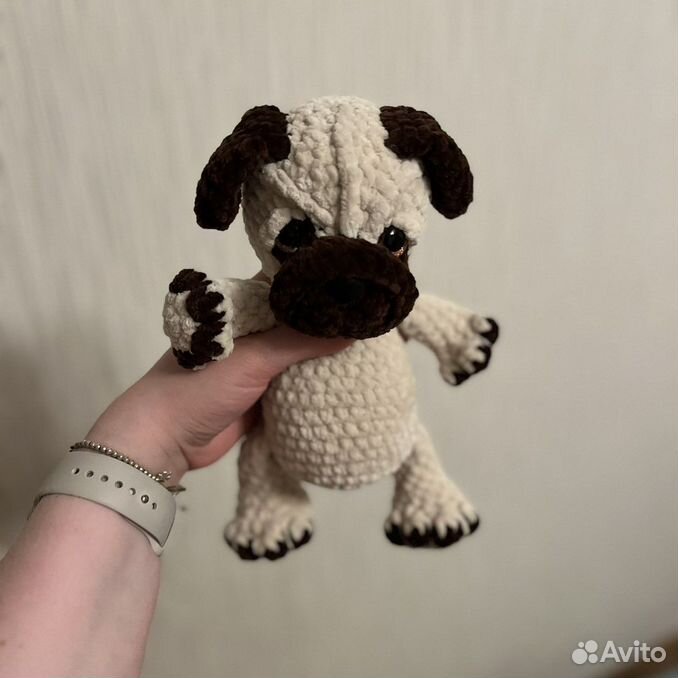 Щенок мопса