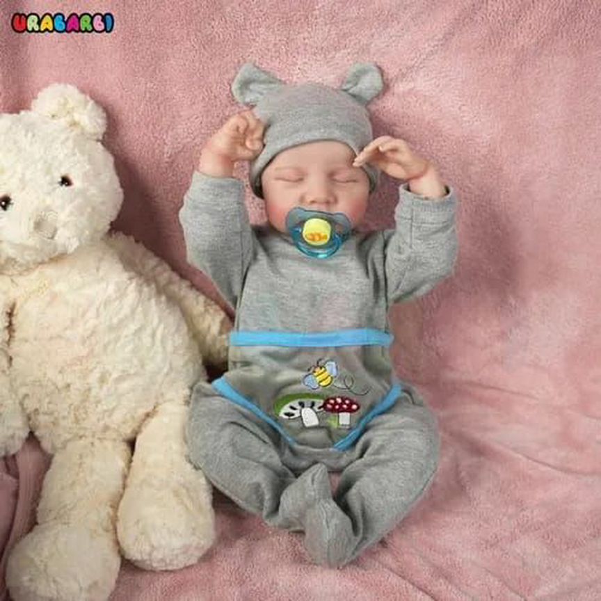 Кукла реборн виниловый мальчик 45 см