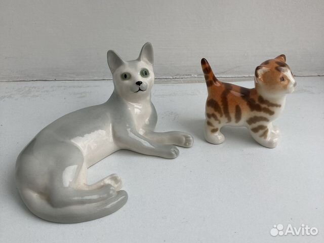 Статуэтка лфз кошка котенок кот купить в Санкт-Петербурге | Хобби и ...