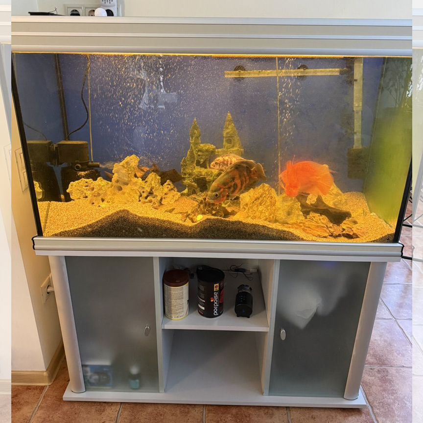 Аквариум с тумбой 350 литров