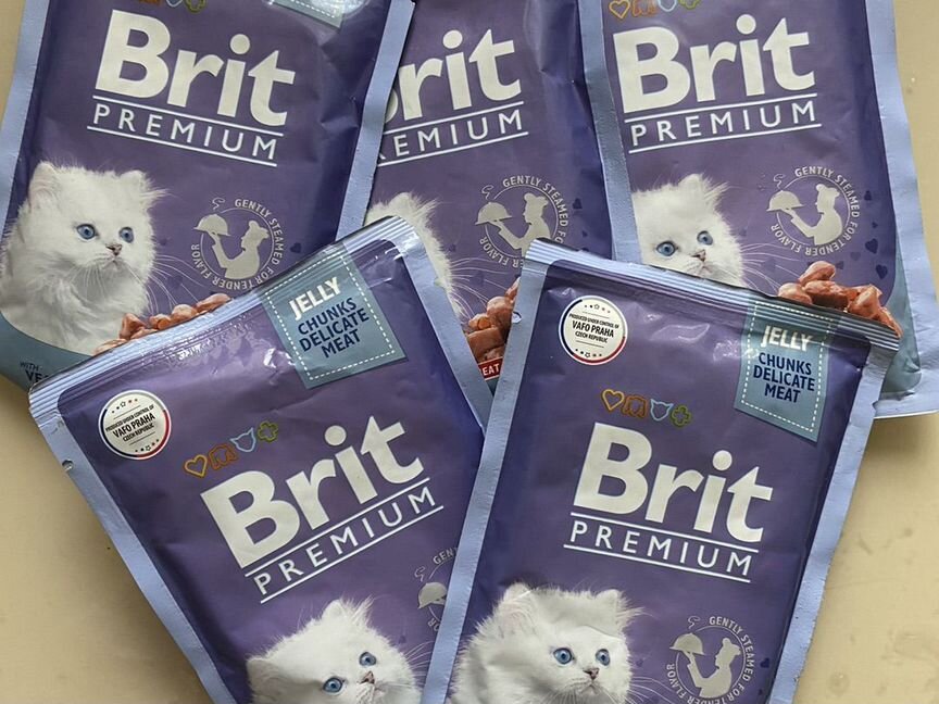 Корм для котят паучи Brit Premium