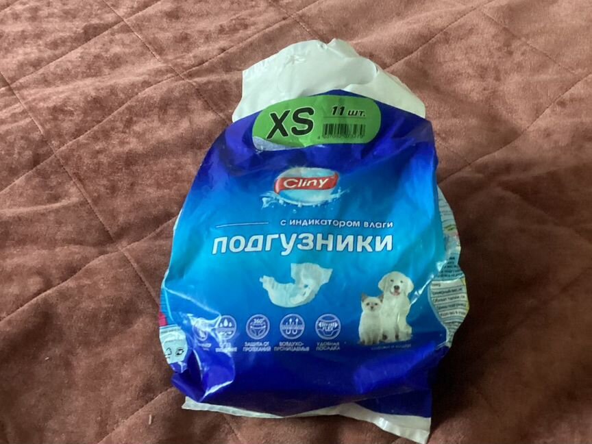 Памперсы для собак мелких пород