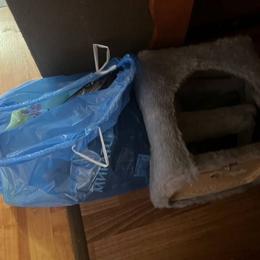 Корм, наполнитель, домик