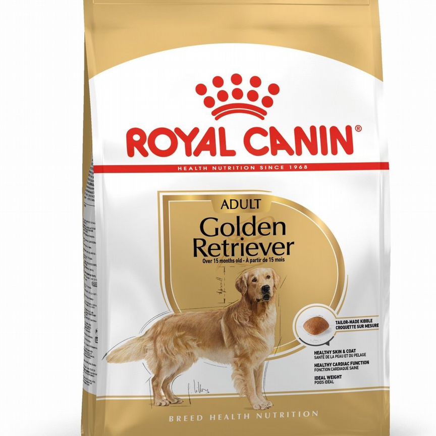 Корм для собак royal canin golden retriever