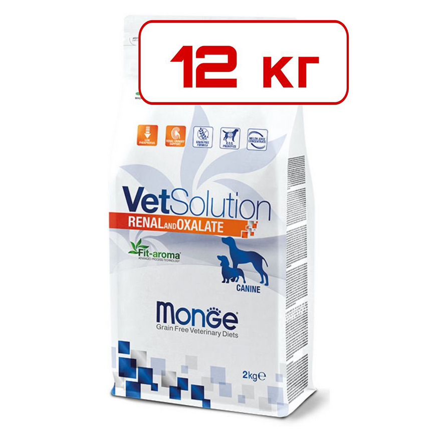 Корм для собак Monge Vetsolution Renal 12 кг