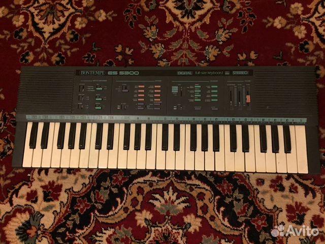 Синтезатор bontempi es 5300 купить в Москве | Хобби и отдых | Авито