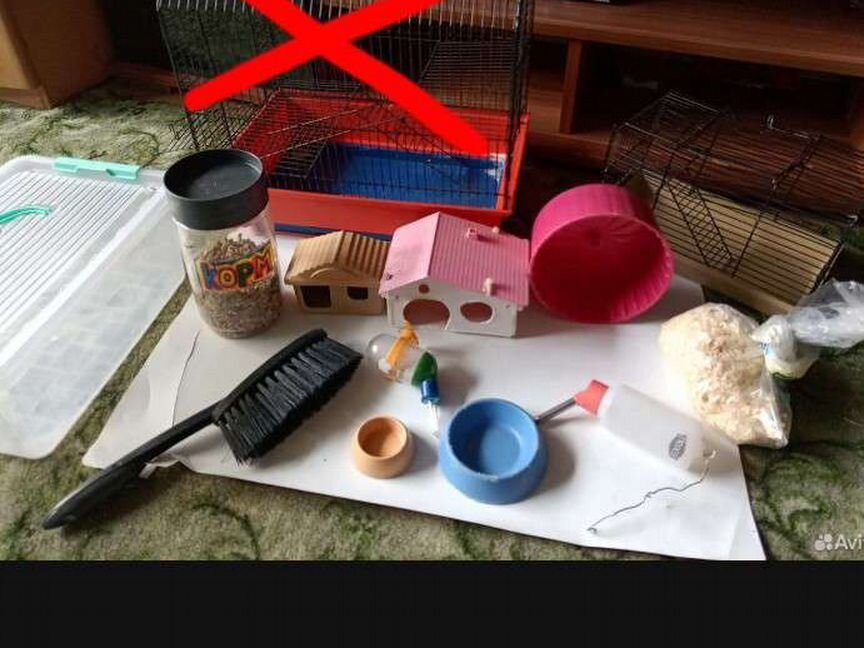 Клетки, переноски для хомяка