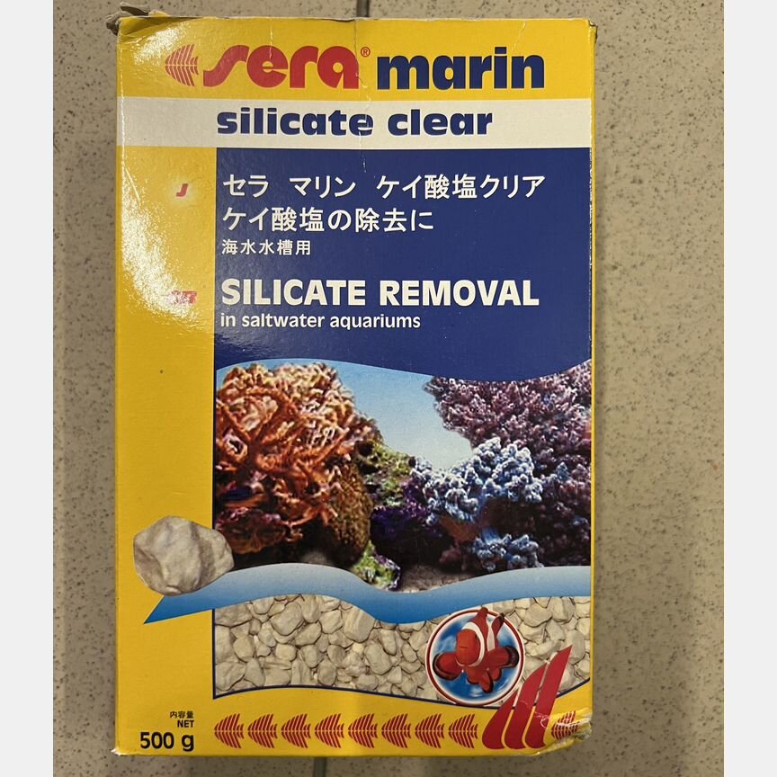Поглотитель силикатов sera Silicate Clear 500г