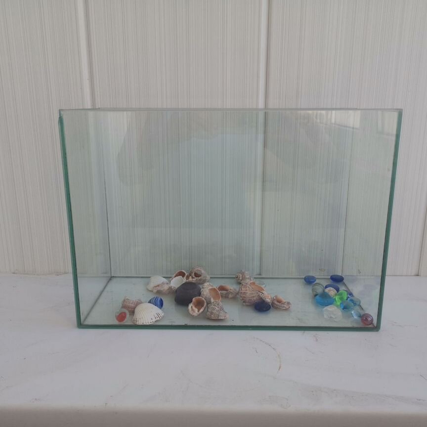 Аквариум 36*16*25 см. 15 литров. Б/у