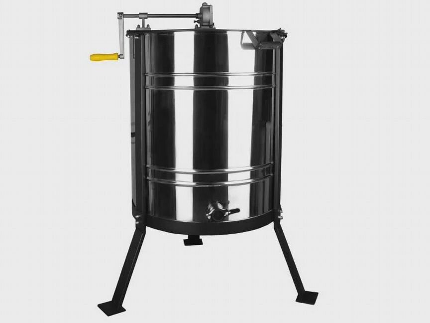 Медогонка 4-х рамочная н/ж с поворотными кассетами