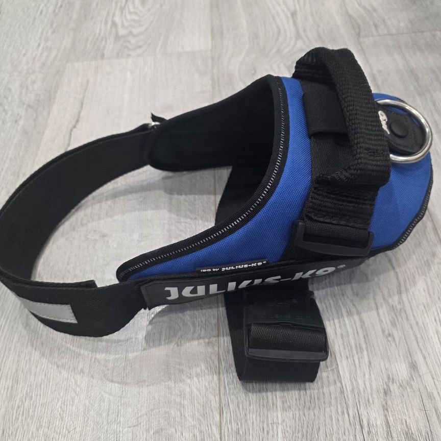 Шлейка для собак julius-K9 IDC - синяя