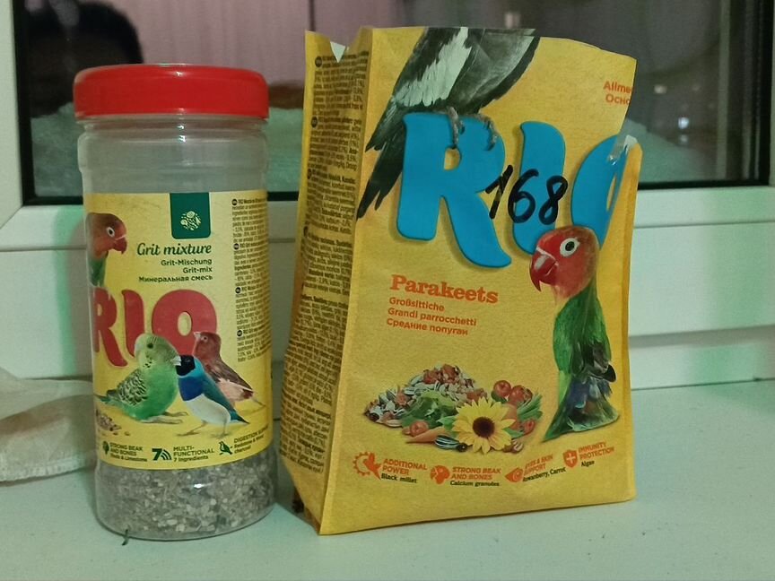 Корм для попугая