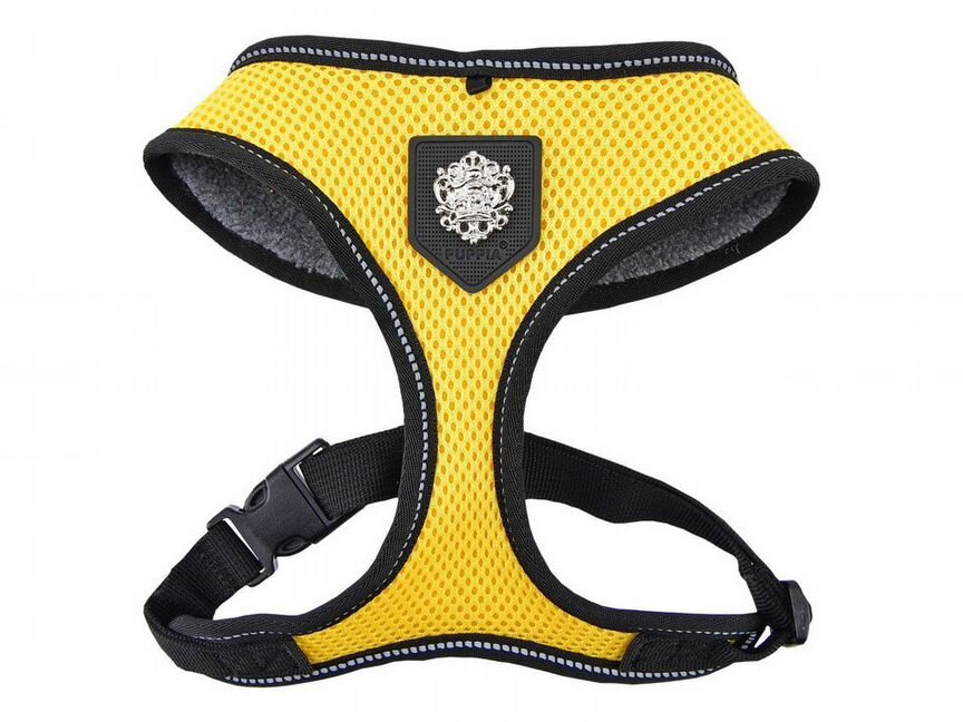 Шлейка Puppia Thermal Soft размер M, жёлтая