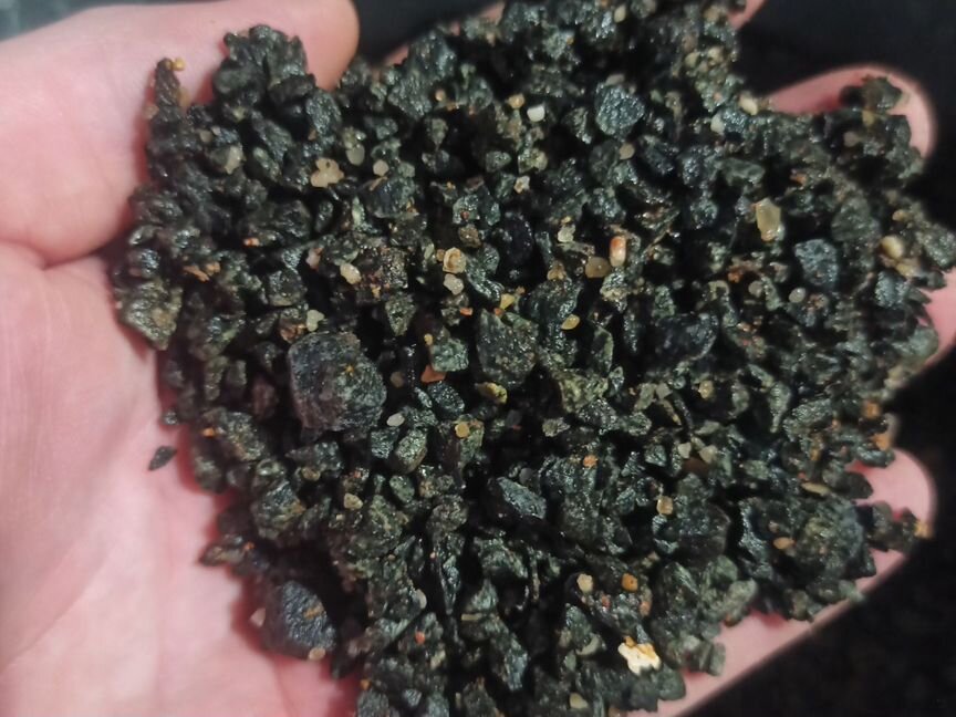 Грунт для аквариума черный