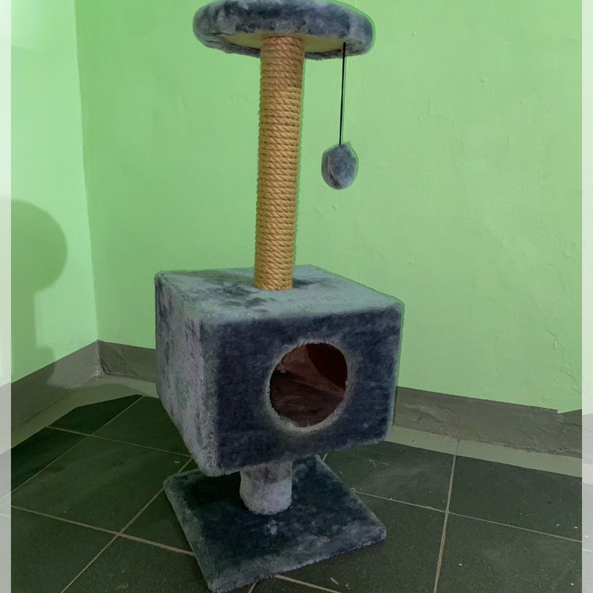 Когтеточка домик для кошки