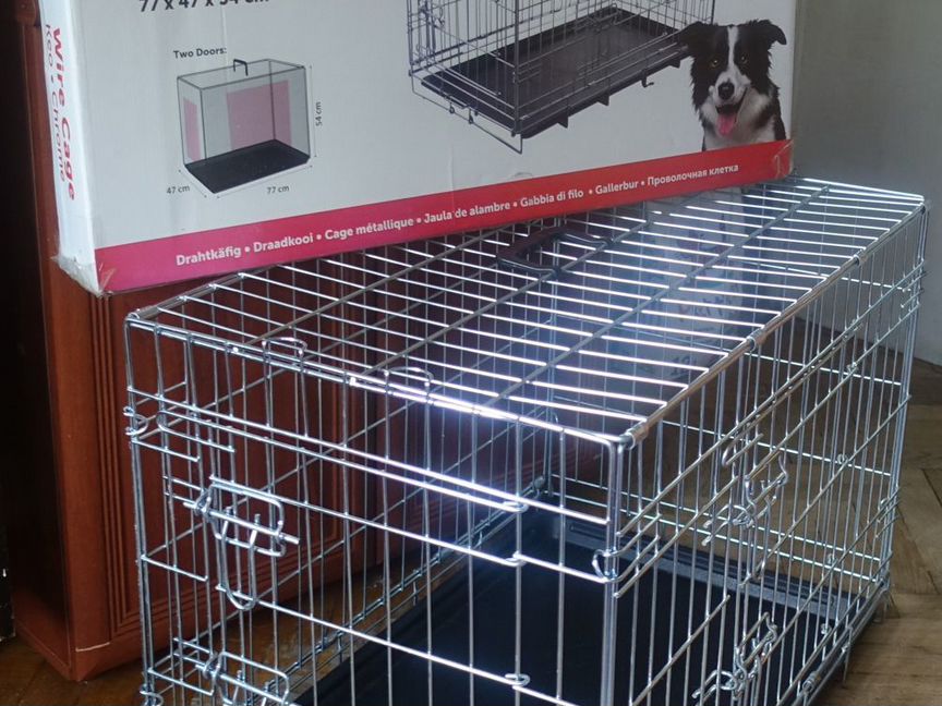 Клетка для животных, 2 двери, Flamingo