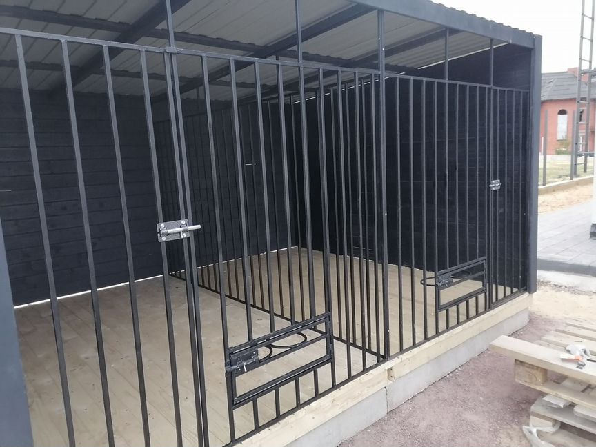 Двойной вольер 3х3м