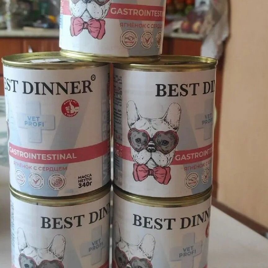 Собачий корм best dinner gastrointestinal