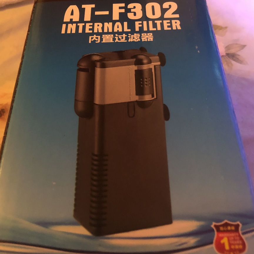 Фильтр внутренний для аквариума до 60л