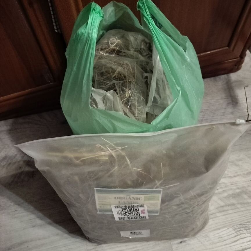 Сено для кролика