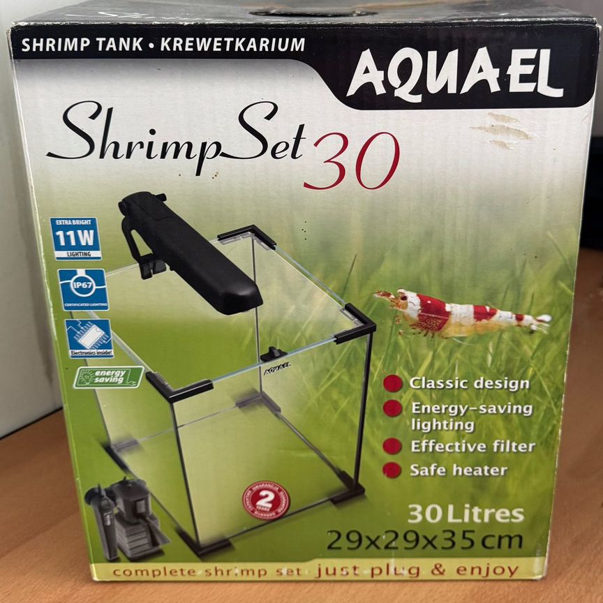 Креветкариум Aquael Shrimp Set 30л 29*29*35см