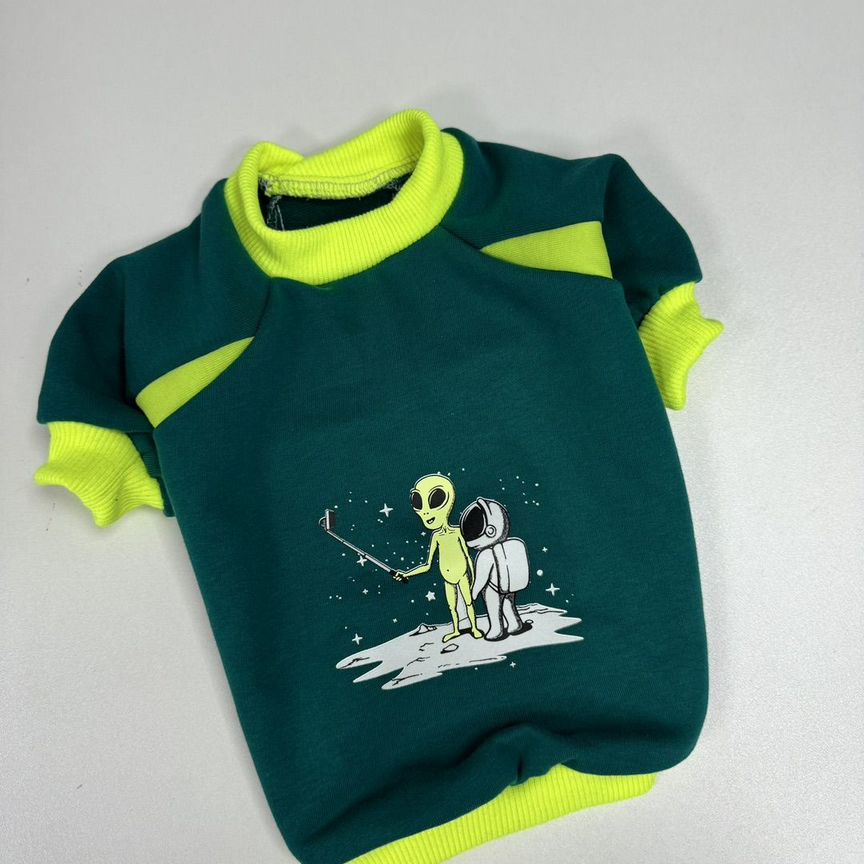 Свитшот с пришельцами для собаки