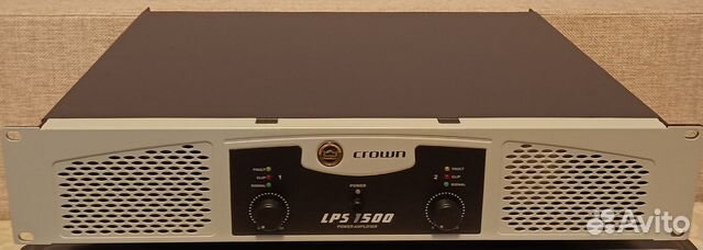 Усилитель мощности Crown LPS 1500 купить в Москве | Хобби и отдых | Авито