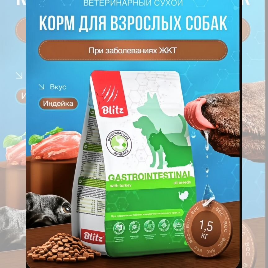 Сухой корм для собак