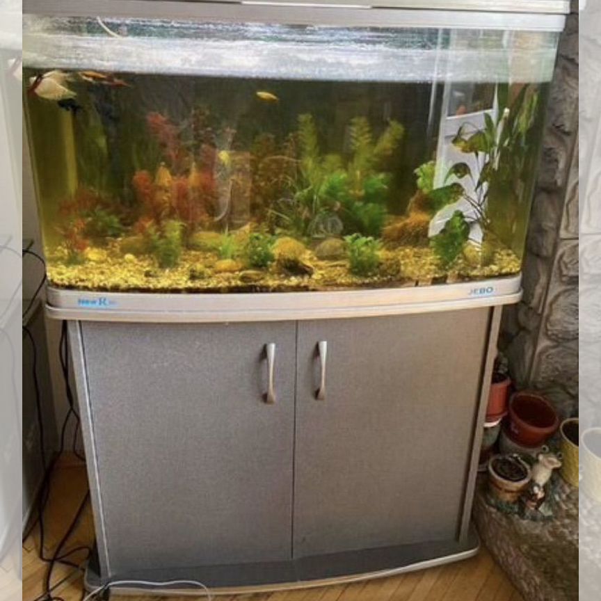 Аквариум с тумбой jebo 200л