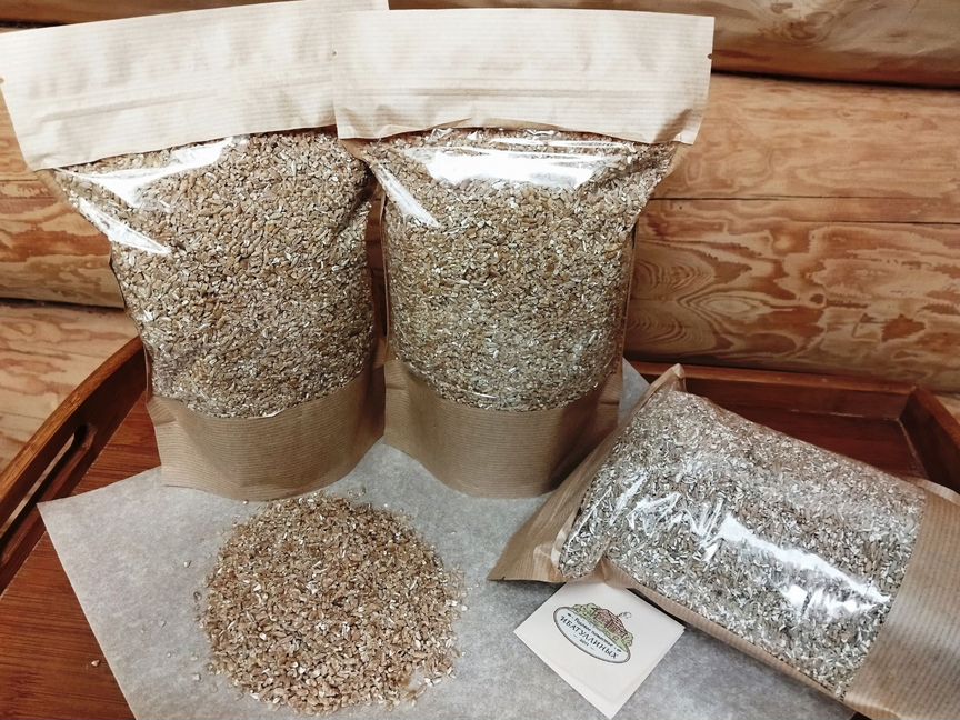 Зерно дробленное