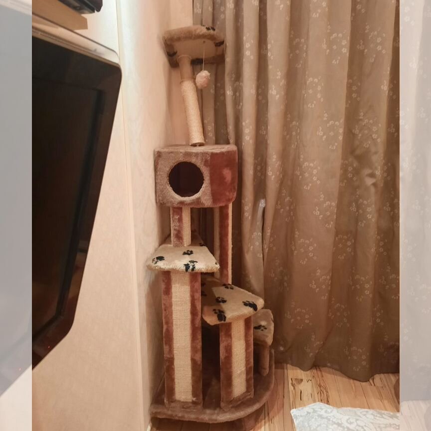 Домик- лежанка- когтеточка для кошки б/у