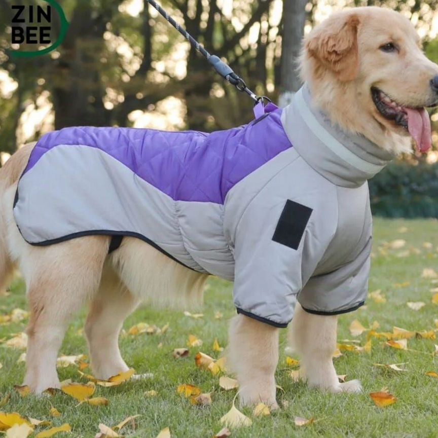 Теплое пальто для собак