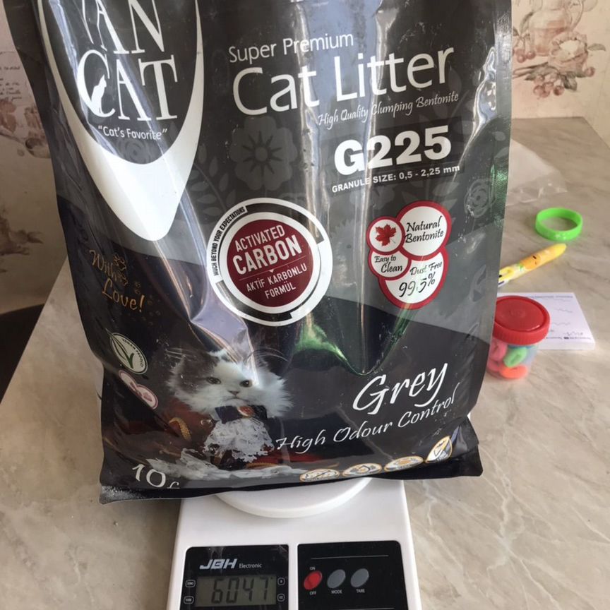 Наполнитель Van cat carbon