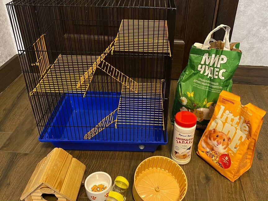 Клетка для грызунов большая и маленькая