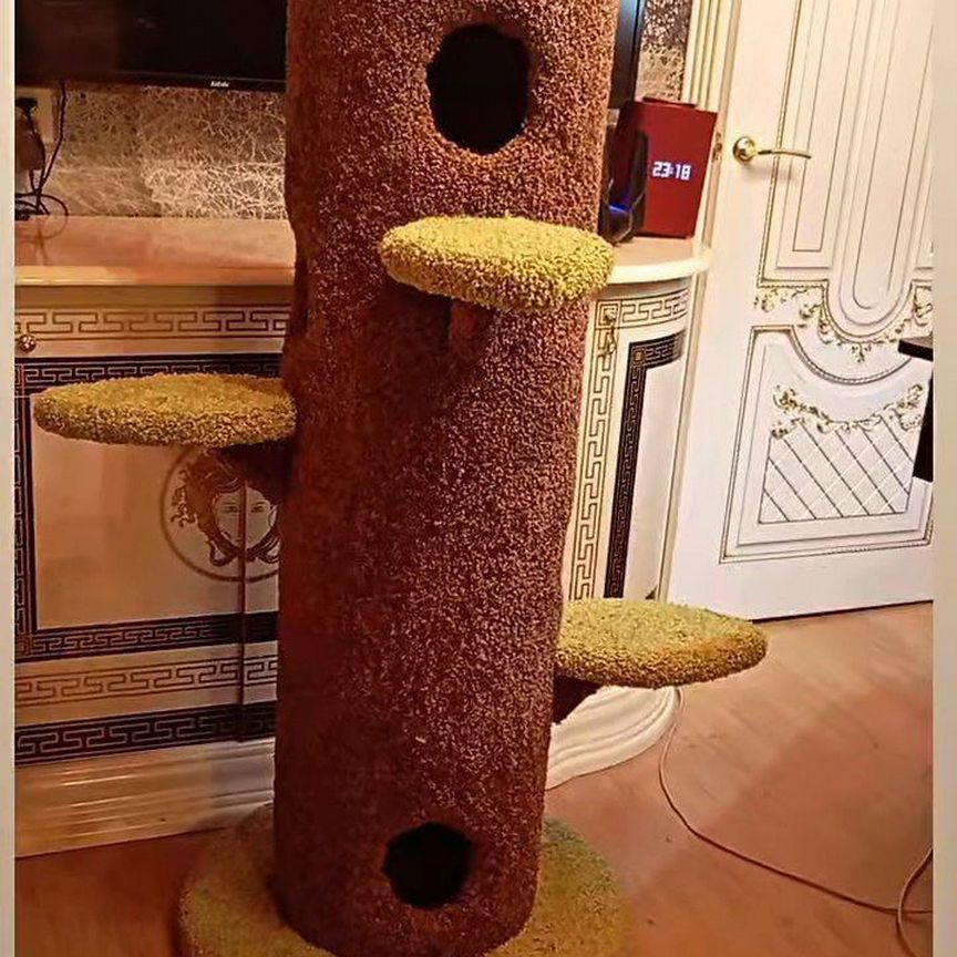 Когтеточка домик для кошек