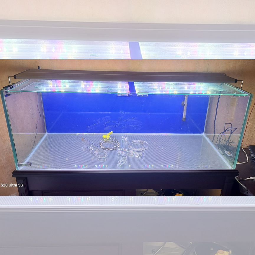 Аквариум с тумбой б/у