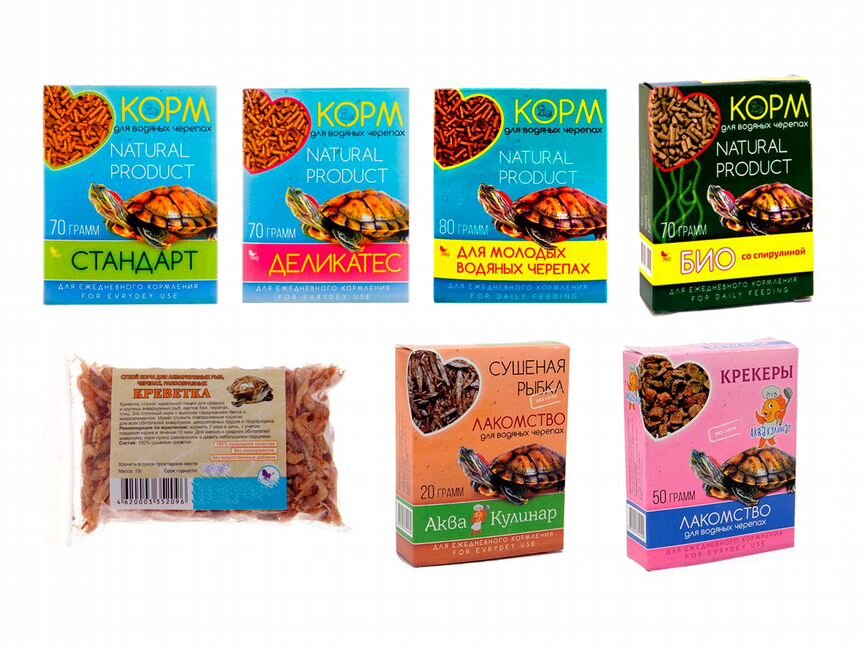 Корма, лакомства для рептилий