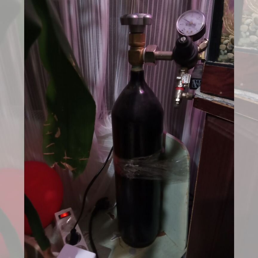 Баллон со2 для аквариума