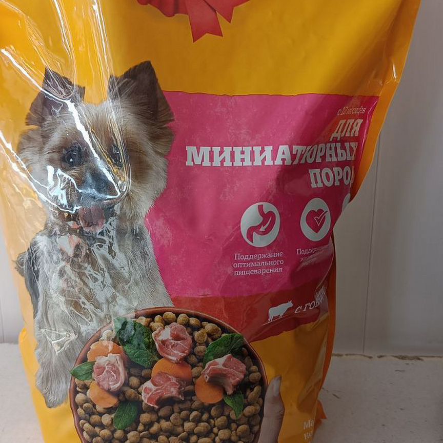 Сухой корм для собак мини пород