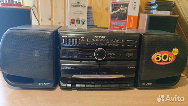 Кассетный магнитофон Sharp WF-930 купить в Санкт-Петербурге | Электроника | Авито