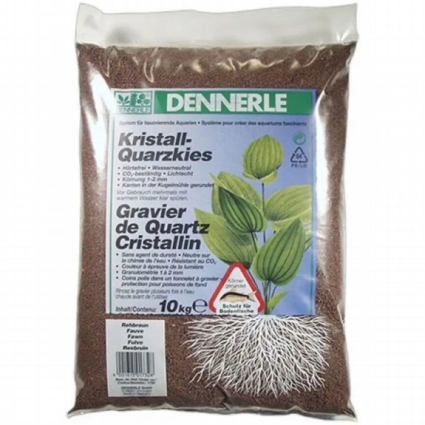 Грунт Dennerle Kristall-Quarz коричневый