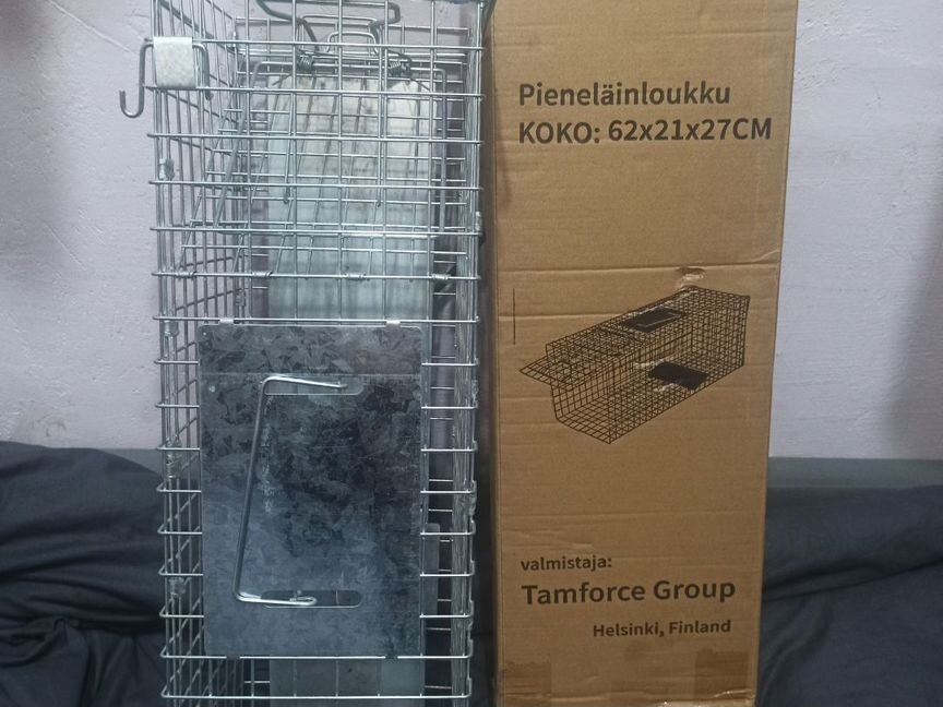 Ловушка для кошек крыс и прочей живности