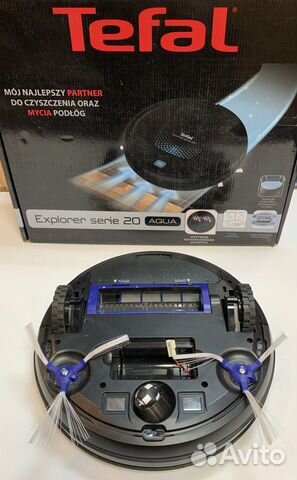Робот пылесос tefal 20 serie aqua по запчастям купить в Москве | Товары ...