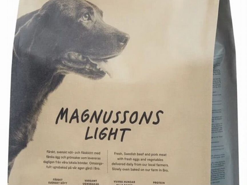 Сухой корм для собак Magnussons Light