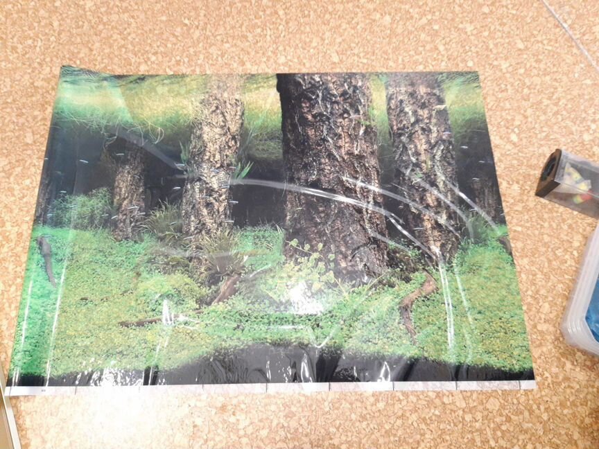 Задний фон для аквариума домик для сомов фильтр