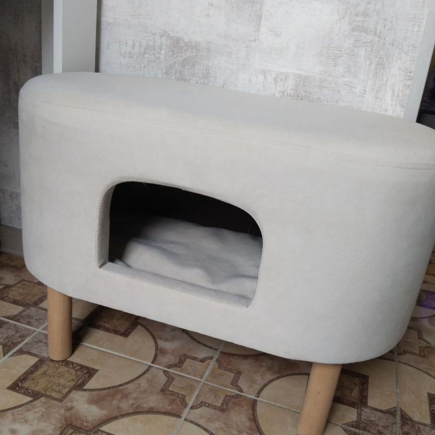 Домик-пуфик для кошки