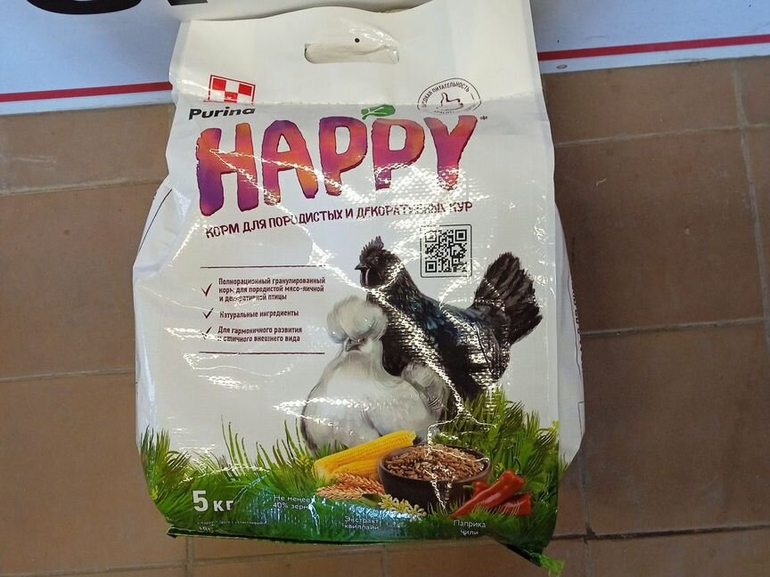 Корм для породистых и декоративных кур