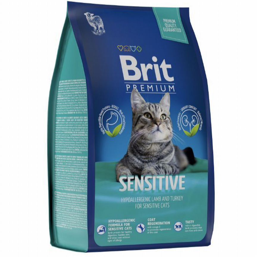 Корм для кошек brit